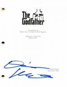 Timeless, Authentic the Godfather Memorabilia | Autographia