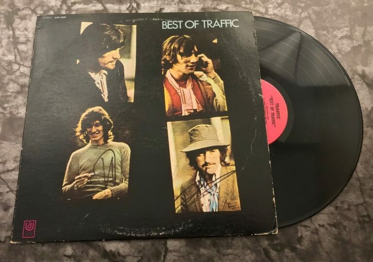 GFA Steve Winwood & Dave Mason * TRAFFIC * Band Signed Record Album ...