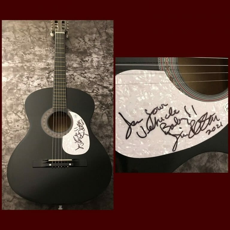 GFA Survivor Band Founder * JIM PETERIK * Signed Acoustic Guitar J2 COA ...
