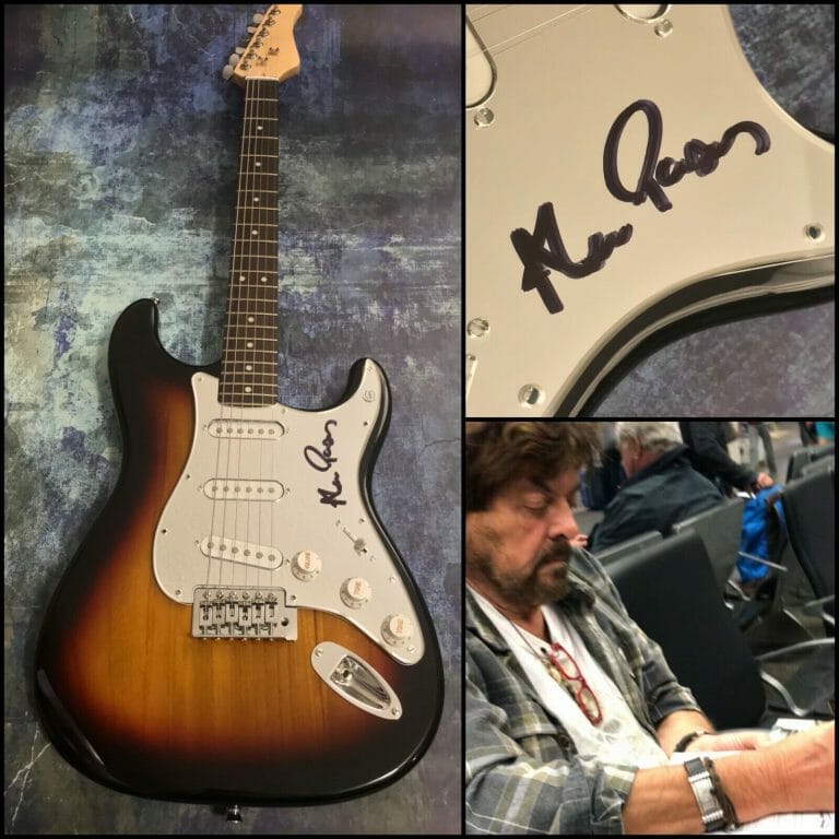GFA The Project Eye in the Sky * ALAN PARSONS * Signed Electric Guitar ...