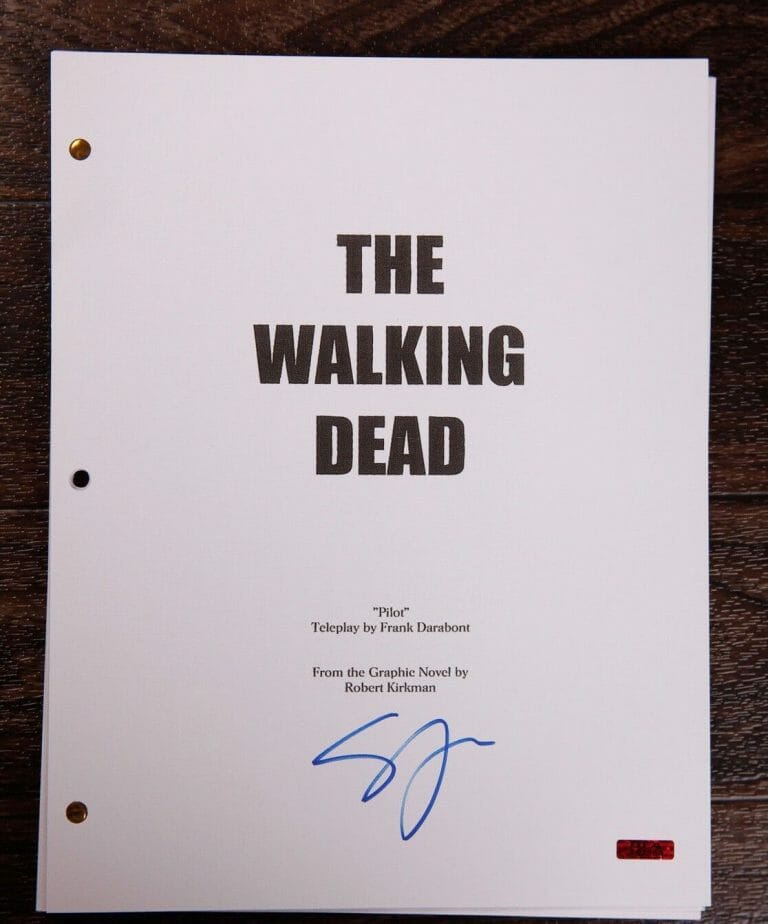 Authentic Memorabilia from The Walking Dead | Autographia