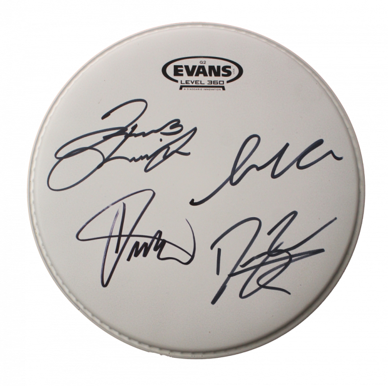 Signed Drums - Autographed Drums from Legendary Artists | Autographia