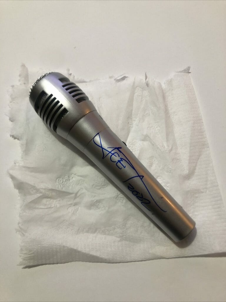 Exclusive Signed Microphones - Collection of Autographed Mics | Autographia