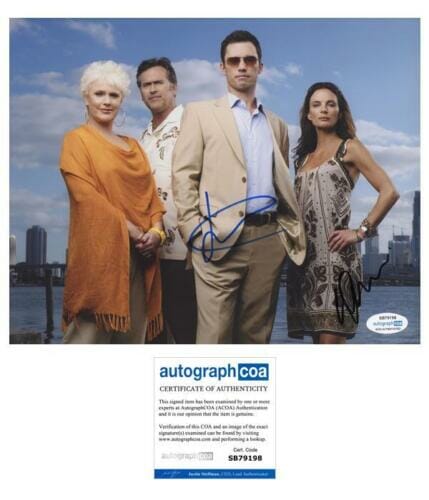 Jeffrey Donovan & Gabrielle Anwar "Burn Notice" AUTOGRAPH Signed 8x10 ...