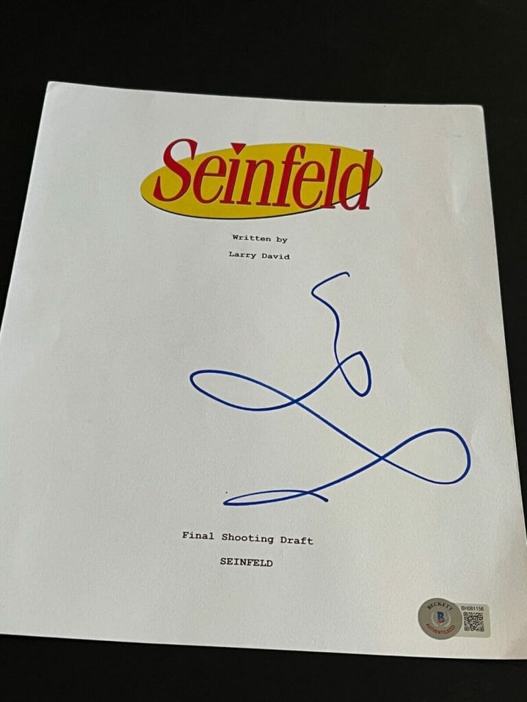 Seinfeld Memorabilia - Explore Authentic Collectible | Autographia
