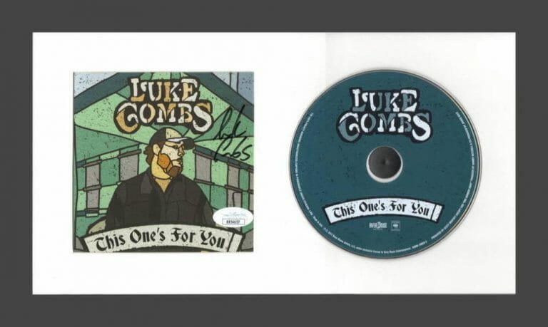 Luke Combs Signed Memorabilia, Autographed Guitar & CD | Autographia