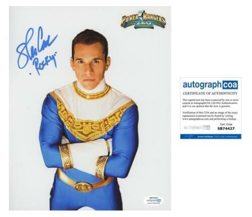 Steve Cardenas "Power Rangers Zeo" AUTOGRAPH Signed 'Rocky' 8x10 Photo ...