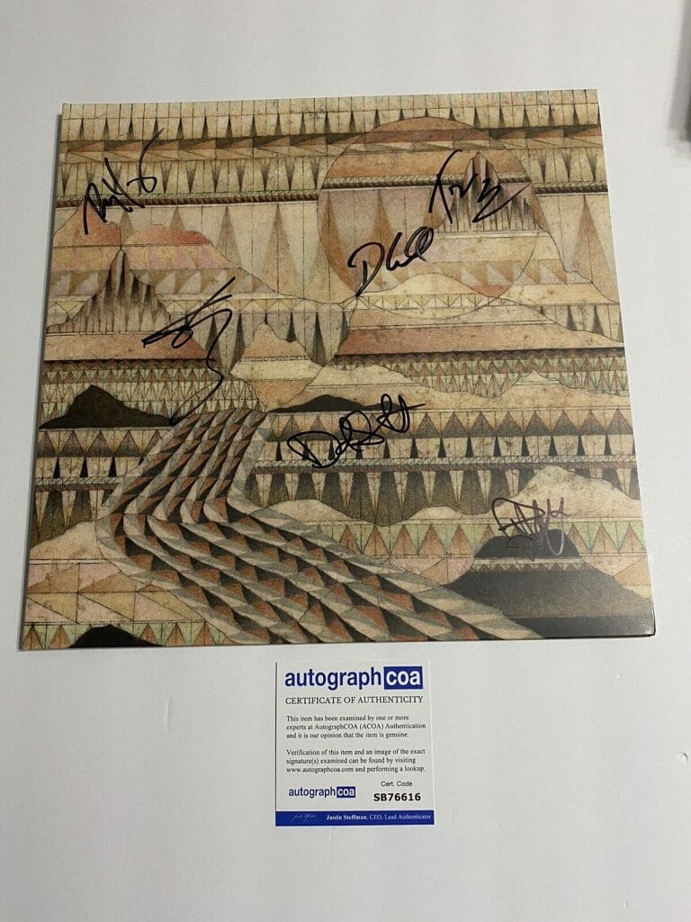 Trampled By Turtles ‎Full Band Signed Autographed Vinyl Record ...