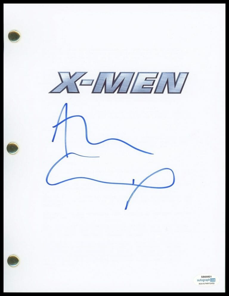 Alan Cumming "X-Men" AUTOGRAPH Signed 'Nightcrawler' Script Screenplay ...