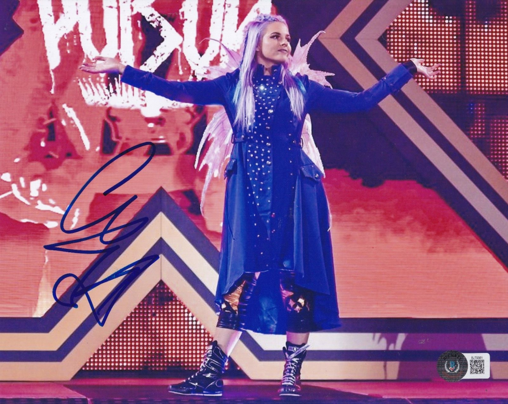 CANDICE LARUE signed (WWE DIVA) WRESTLING RAW 8X10 photo BECKETT BAS ...