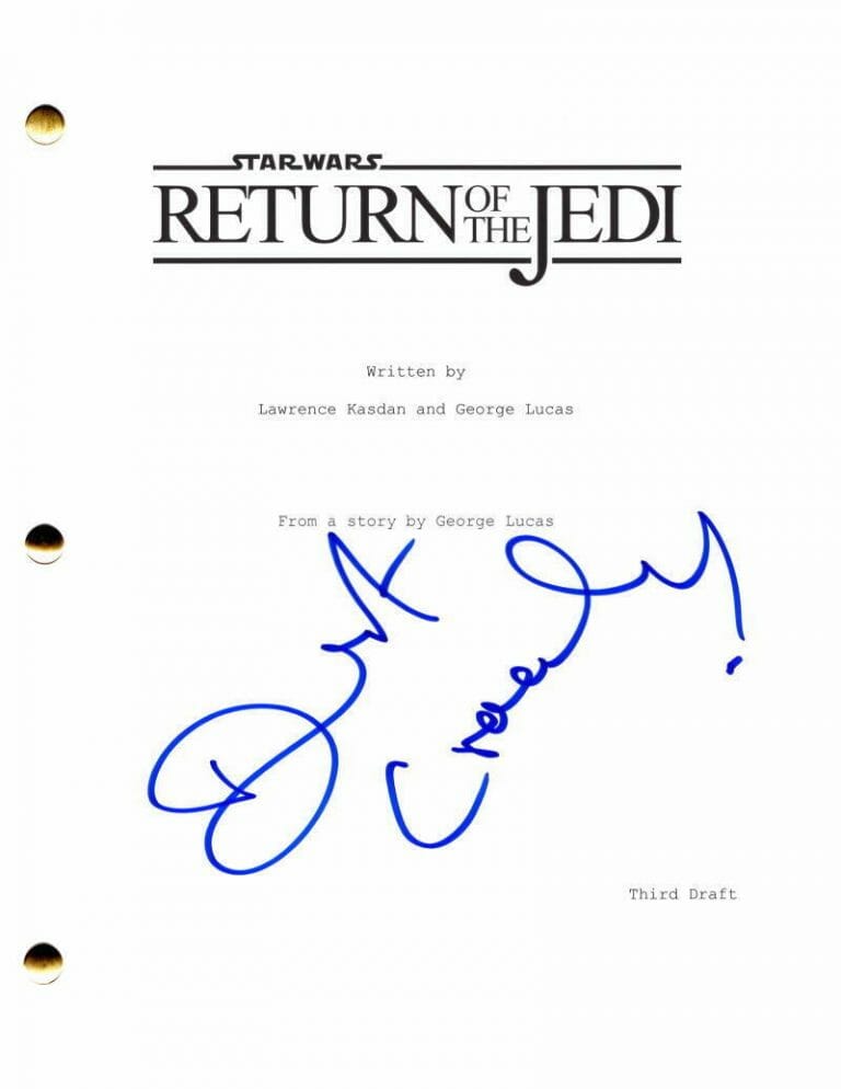 Dermot Crowley Signed Autograph Star Wars Return Of The Jedi Full Movie