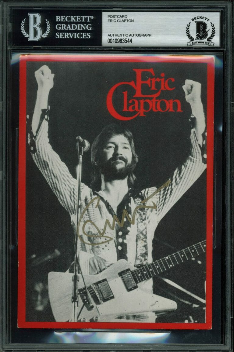 Eric Clapton Signed - Memorabilia, Album, Collectables & Guitar For ...