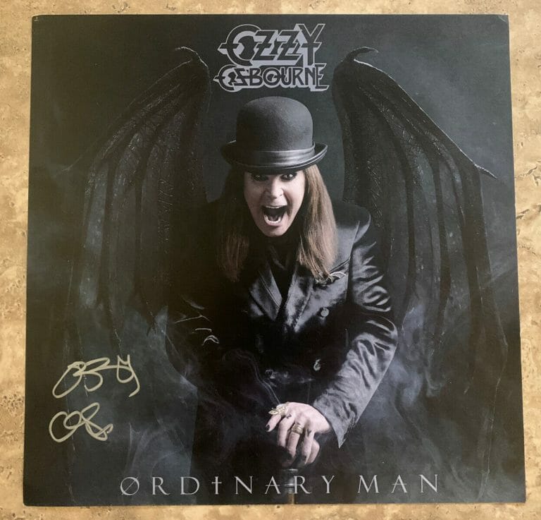Ozzy Osbourne Signed Autographed 12x12 Litho Poster Beckett Certified ...