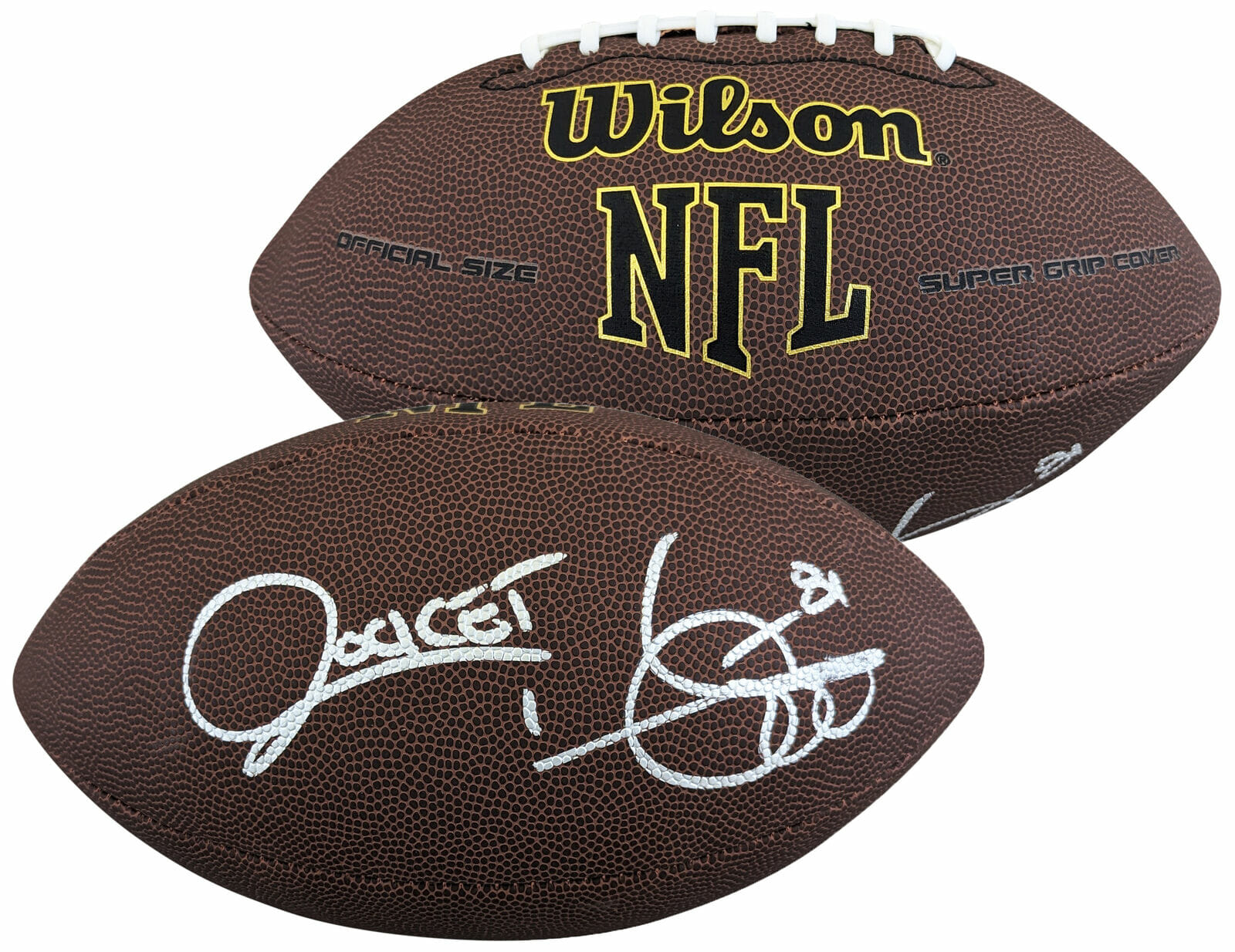 Raiders Raghib "Rocket" Ismail Signed Super Grip Nfl Football BAS ...