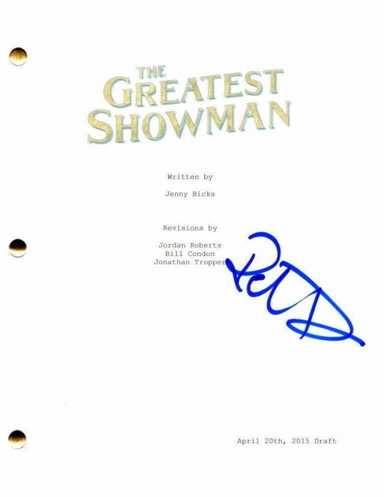 Rebecca Ferguson Signed Autograph The Greatest Showman Full Movie ...