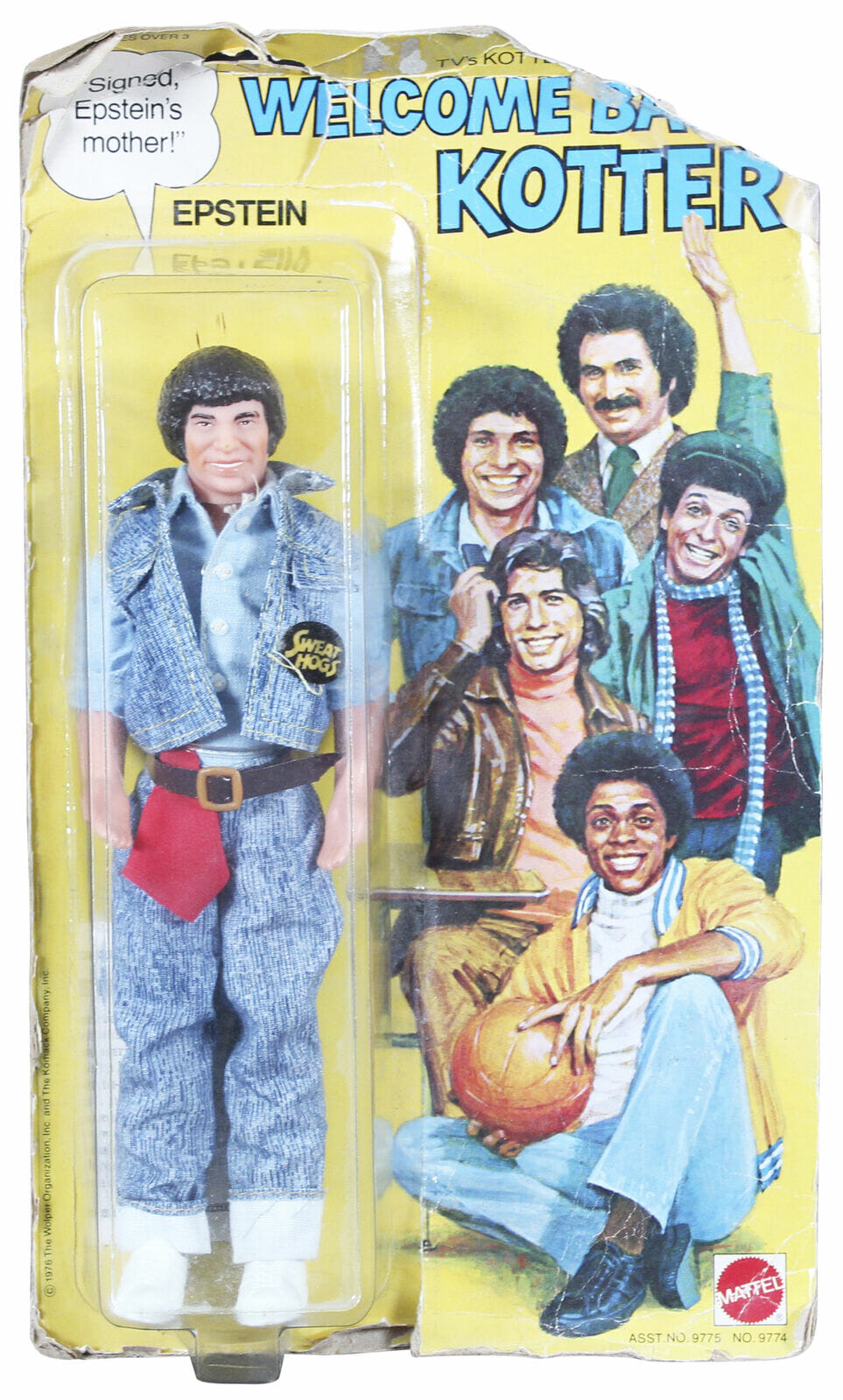 Welcome Back, Kotter Epstein Mattel 9 Inch Action Figure Un-signed ...