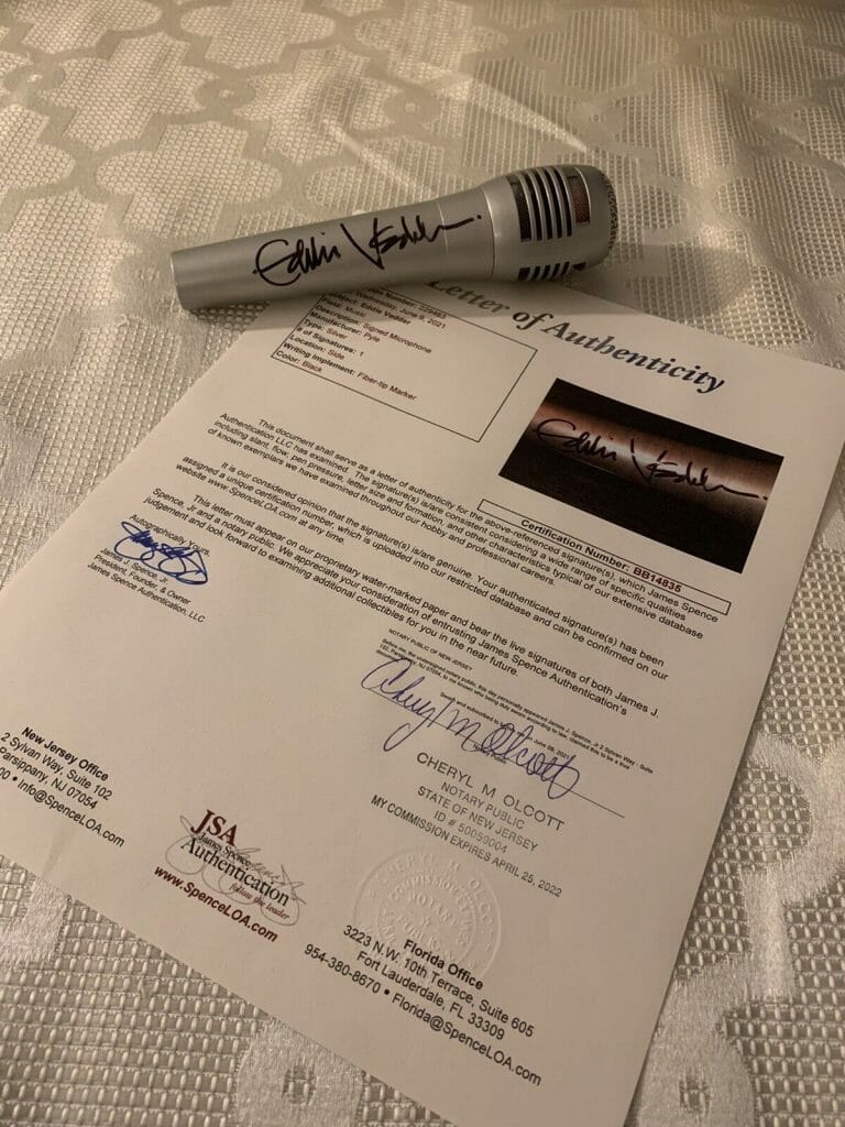 Exclusive Signed Microphones - Collection of Autographed Mics | Autographia