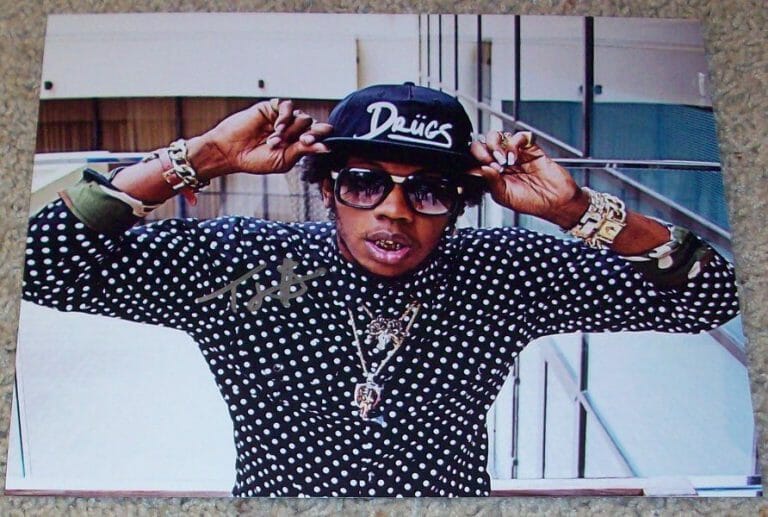 TRINIDAD JAMES JAME$ SIGNED AUTOGRAPH ALL GOLD EVERYTHING 8x10 PHOTO C ...