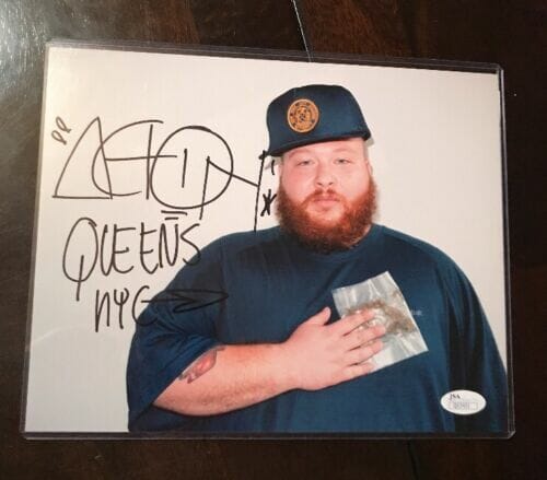 ACTION BRONSON INSCRIBED QUEENS NYC 8X10 AUTOGRAPHED photo JSA Q63451 ...