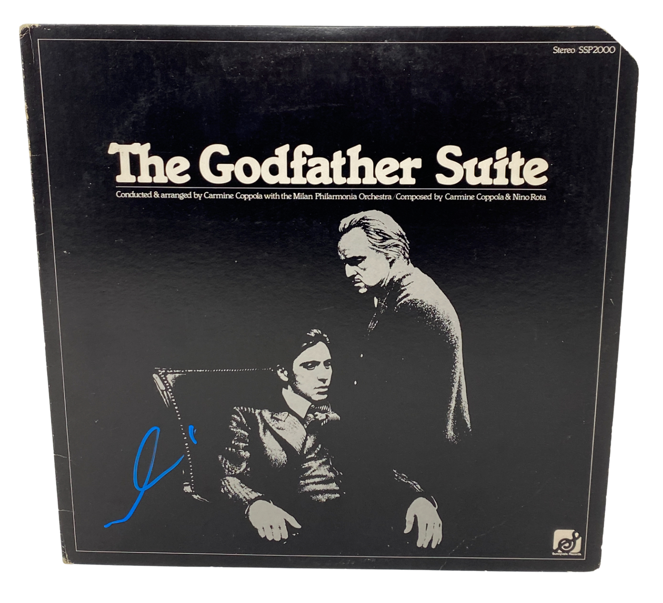 Al Pacino Signed Autograph The Godfather Suite Soundtrack Vinyl Record ...
