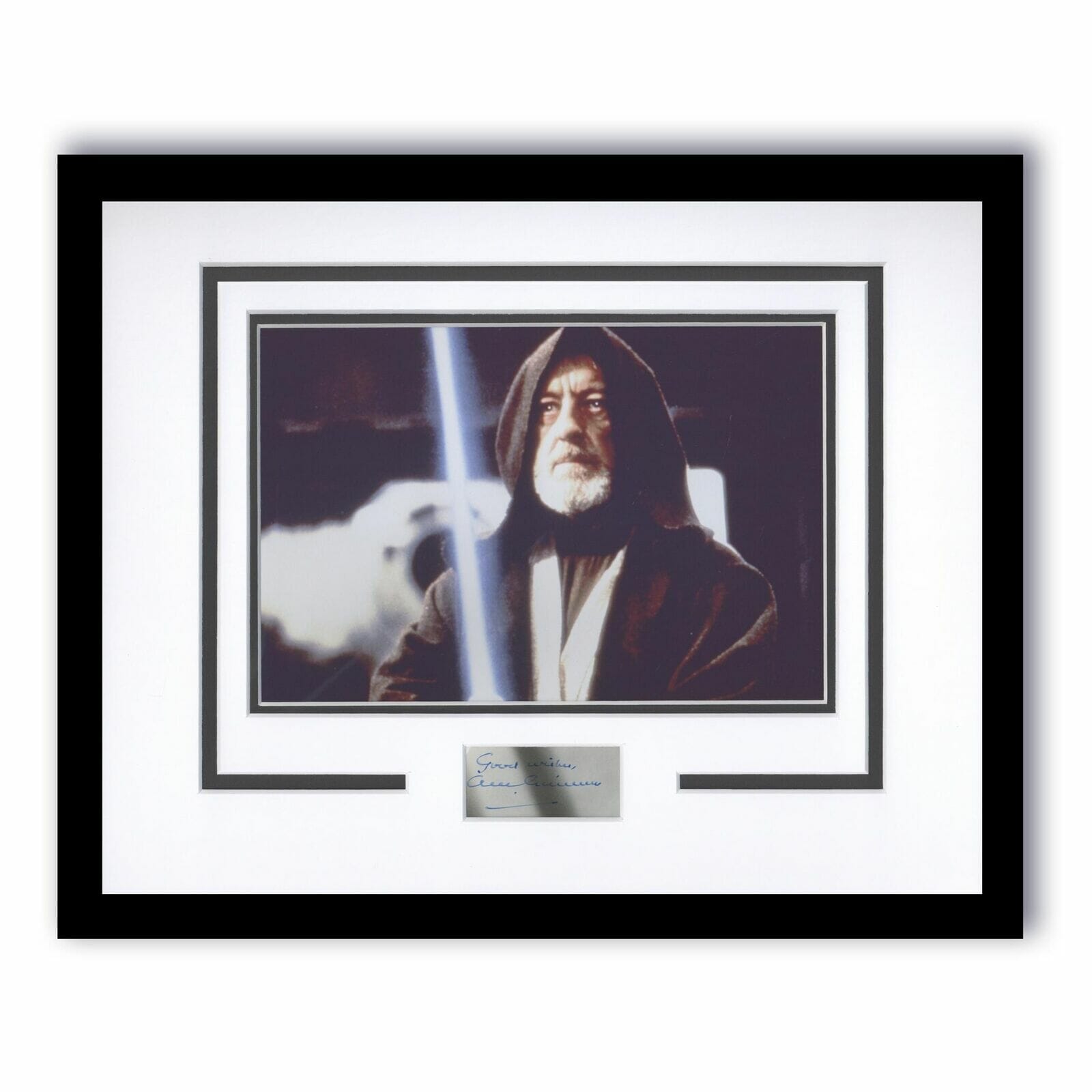 Alec Guinness "Star Wars" AUTOGRAPH Signed 'Obi-Wan Kenobi' Framed ...