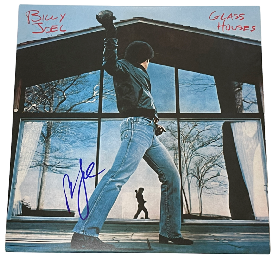 BILLY JOEL SIGNED GLASS HOUSE VINYL ALBUM LP AUTHENTIC AUTOGRAPH ...
