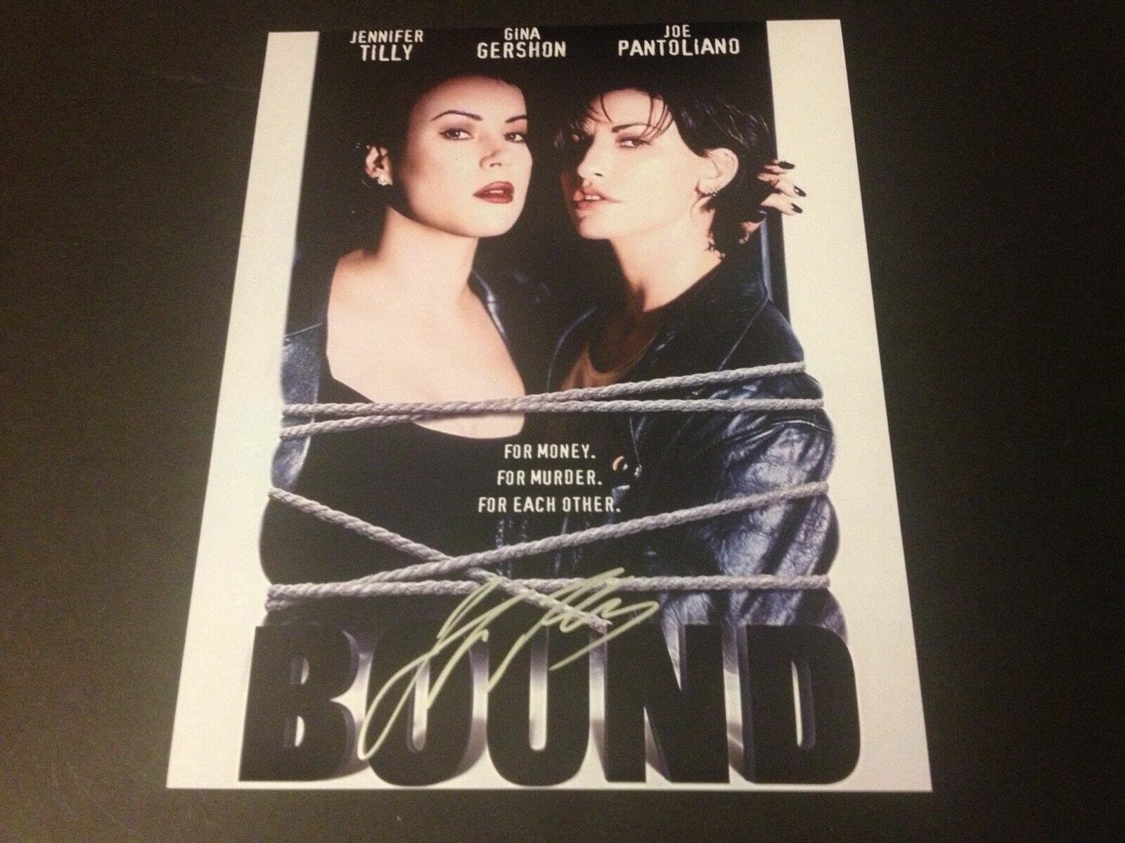 Jennifer Tilly Sexy Bound 8x10 PHOTO Signed Auto Opens in a new window ...