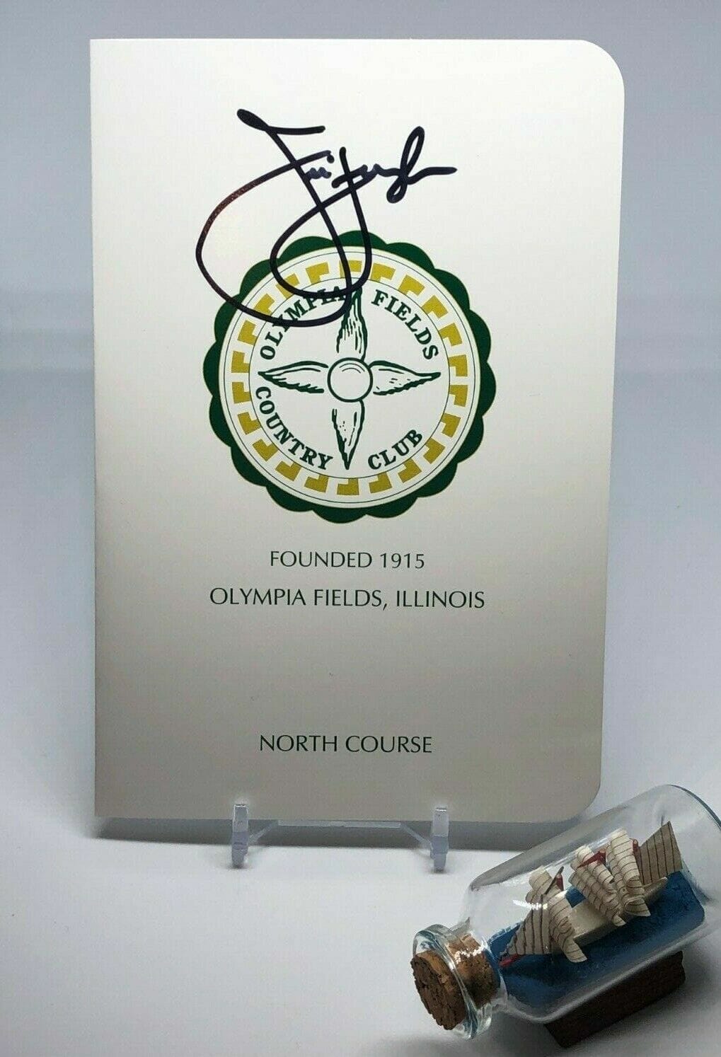 Jim Furyk signed Olympia Fields Scorecard JSA COA 2003 US Open Masters ...