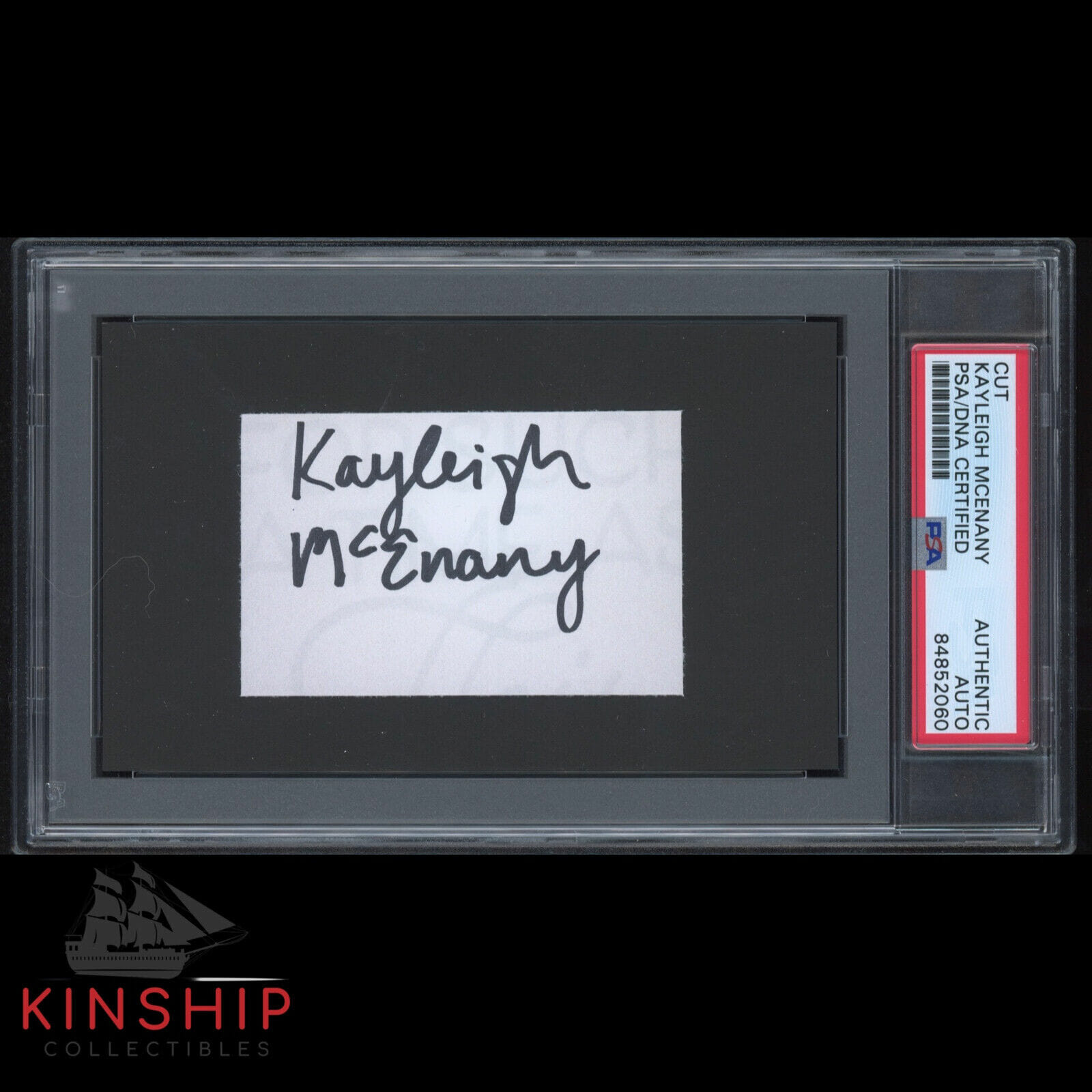 Kayleigh McEnany signed Cut PSA DNA Slabbed Auto President Donald Trump ...