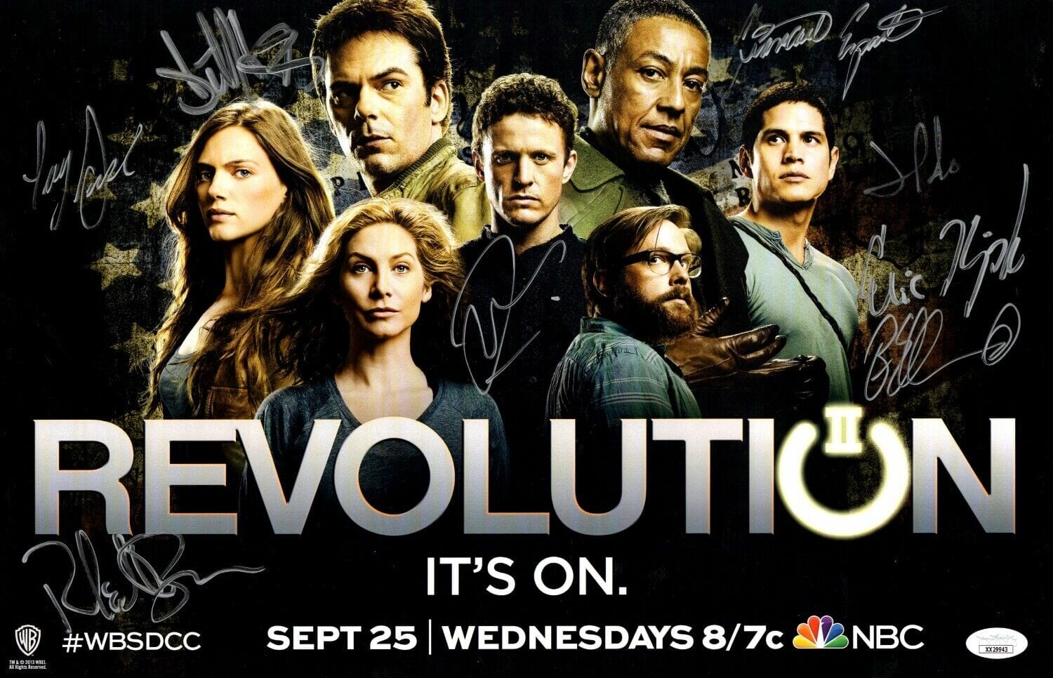 Revolution Cast Signed Autographed 11X17 Poster 8 Autos Esposito Pardo ...