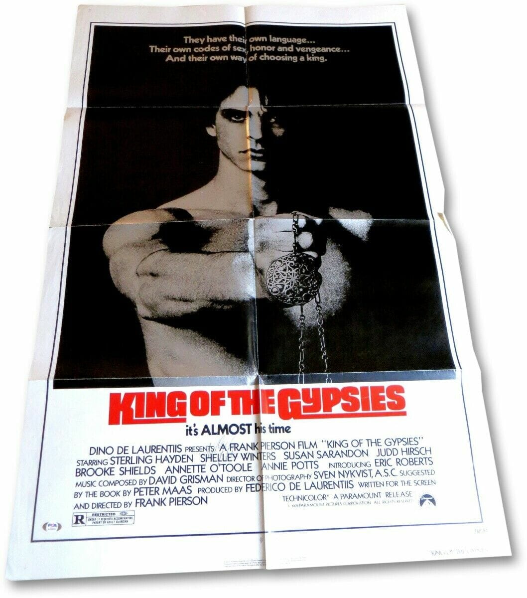 Shelley Winters Signed Autographed Movie Poster King of the Gypsies PSA ...