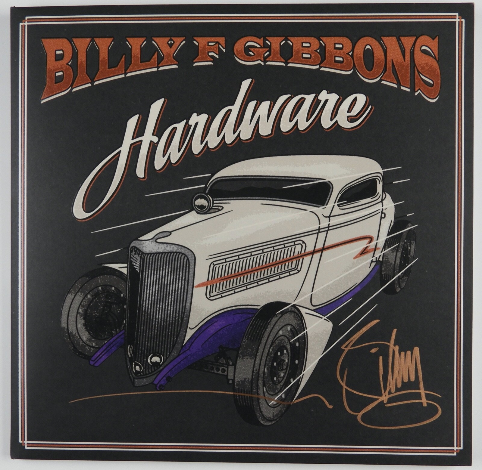 Billy Gibbons JSA Signed Autograph Record Album Vinyl ZZ Top Hardware ...