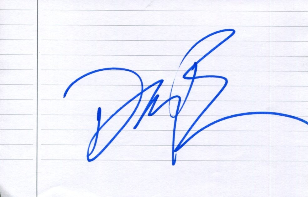 David Bruckner Director The Night House Hellraiser The Ritual Signed ...