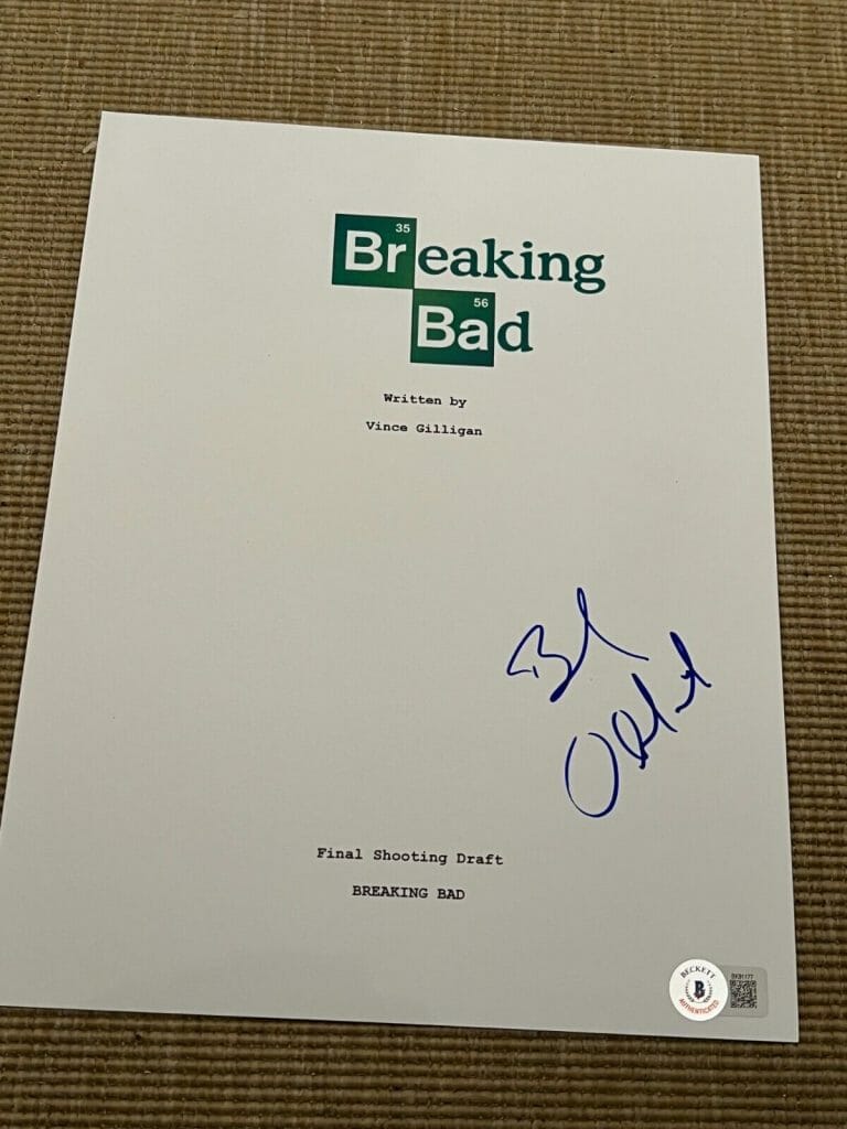 Shop Breaking Bad Memorabilia & collectibles | Autographia