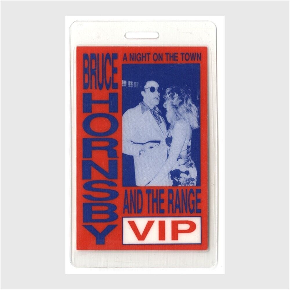 Bruce Hornsby 1990 A Night on the Town tour Band VIP Laminated ...