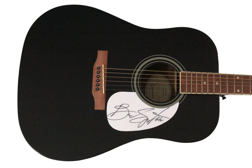 Bruce Springsteen Signed Autograph Full Size Gibson Epiphone Guitar w ...