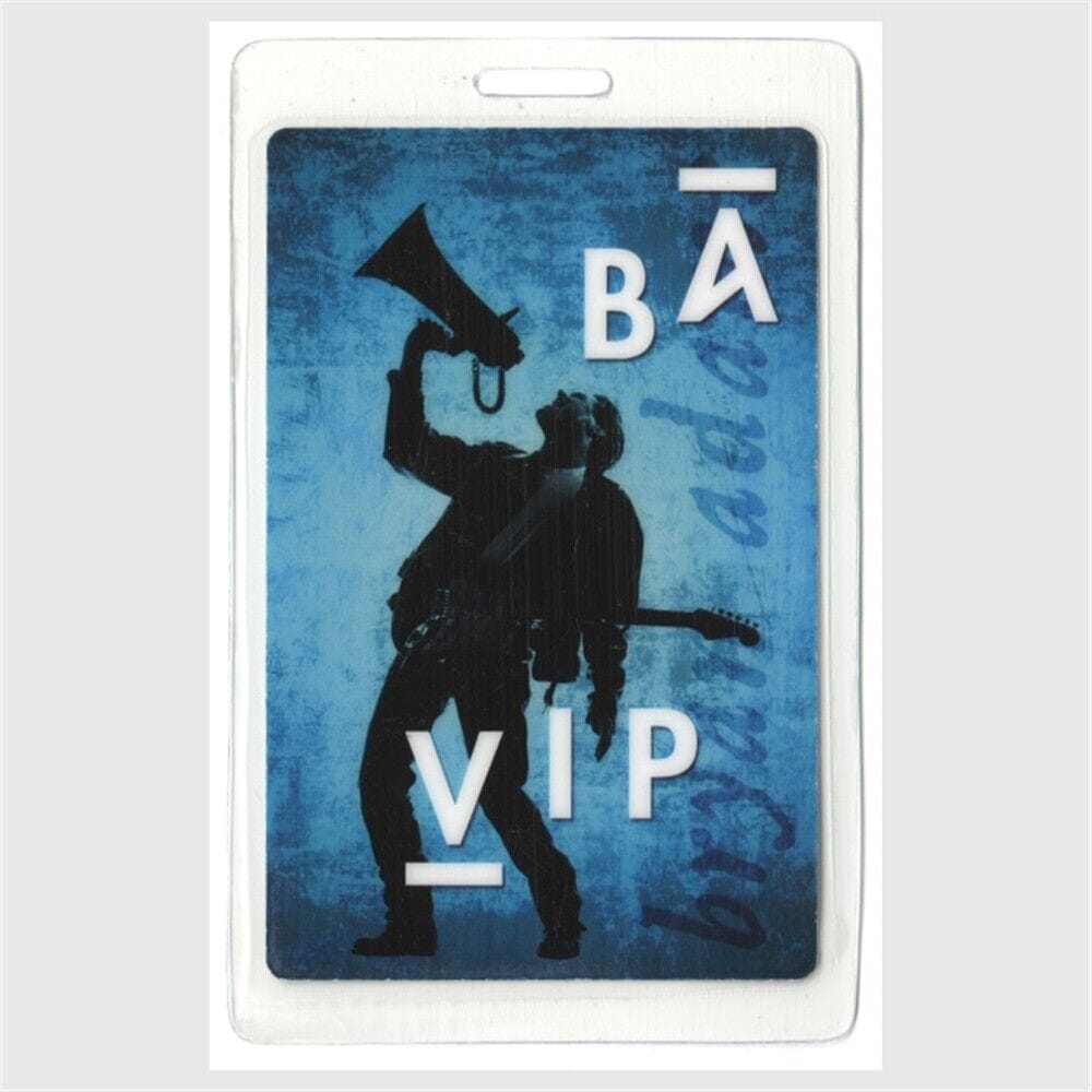 Bryan Adams authentic concert tour Laminated Backstage Pass VIP blue ...