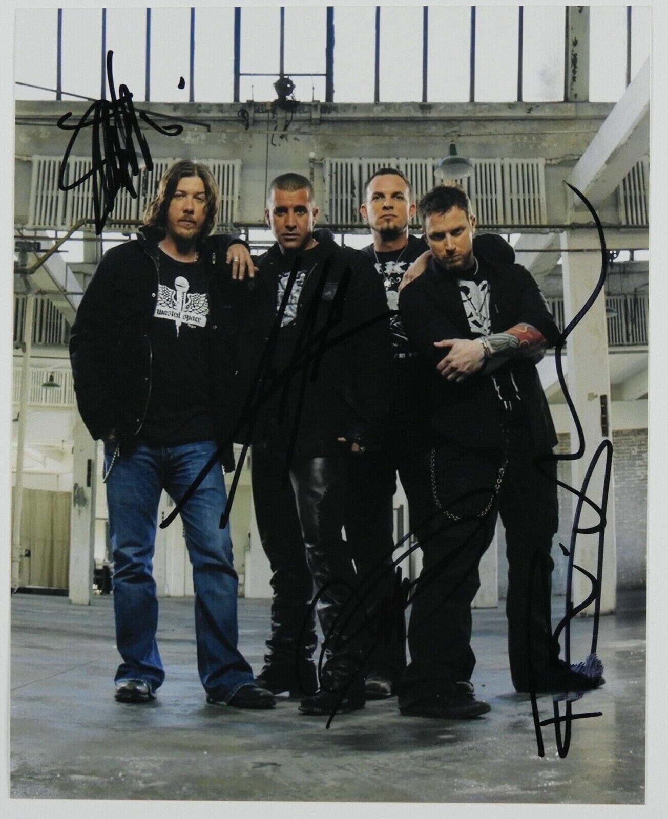 Creed Fully Signed JSA Autograph 8 x 10 photo Brian Marshall, Scott ...