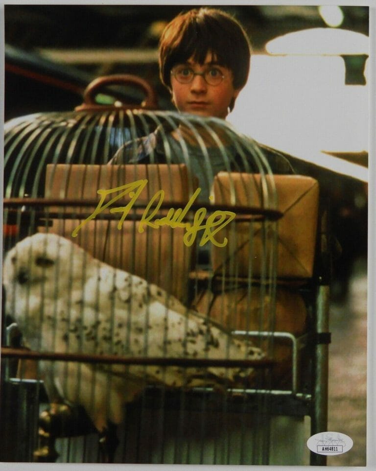 Daniel Radcliffe JSA Signed Autograph 8 x 10 photo Harry Potter ...