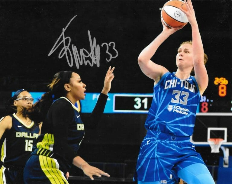 Emma Meesseman signed Chicago Sky 8x10 photo autographed WNBA #1 Opens ...