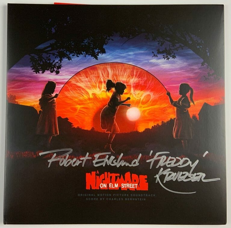 Freddy Krueger Robert Englund Signed Autograph Soundtrack Album Vinyl ...
