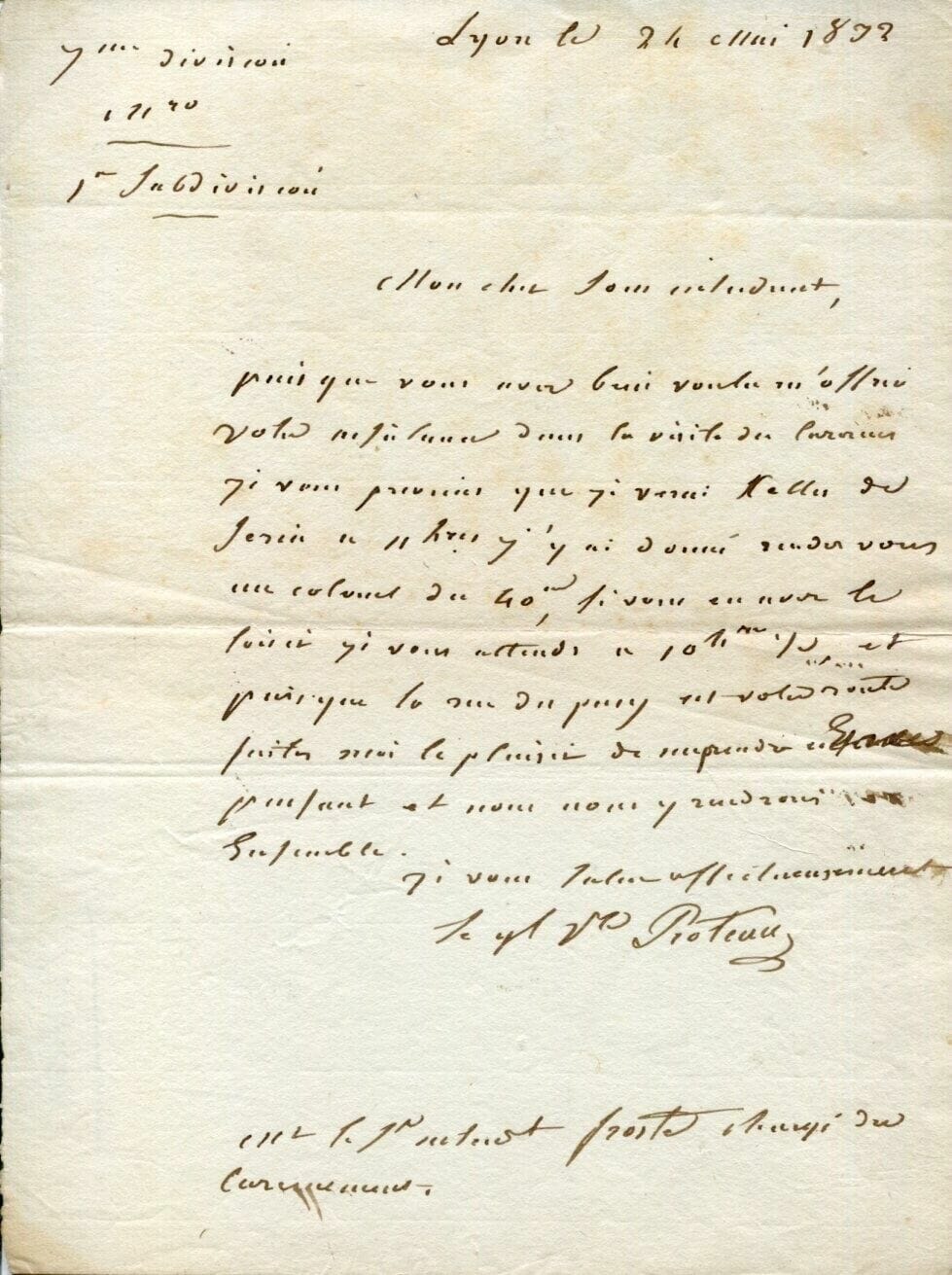 General Guillaume Marcellin Proteau Napoleonic Wars French Revolution ...