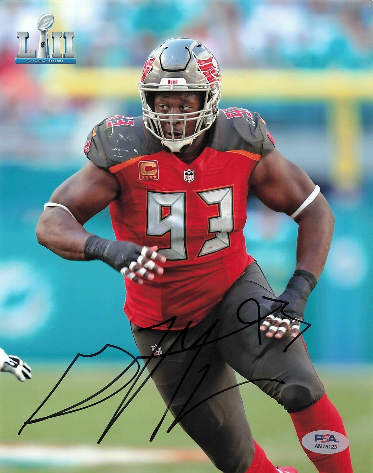 Gerald McCoy signed 8x10 photo PSA/DNA Tampa Bay Buccaneers Autographed ...