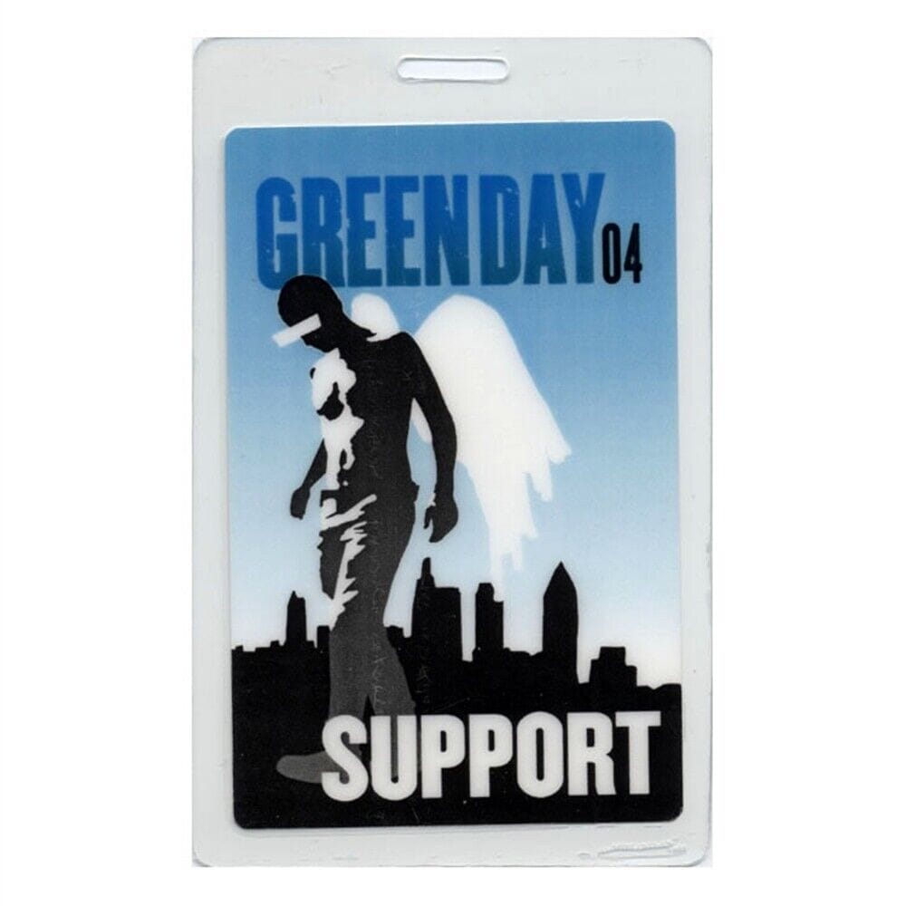 Green Day 2004 concert Laminated Backstage Pass American Idiot Tour ...