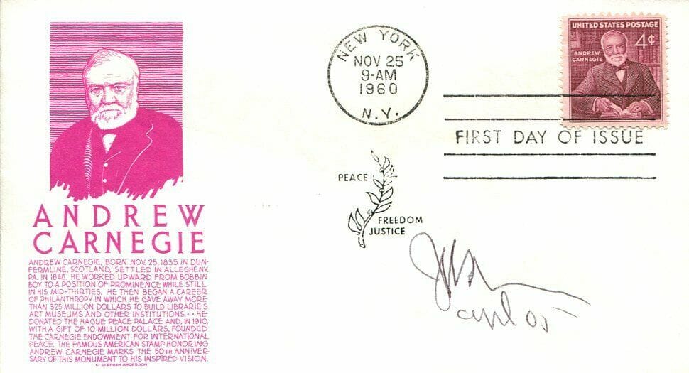 James M. Buchanan 1986 Nobel Prize Economics Winner Rare Signed ...