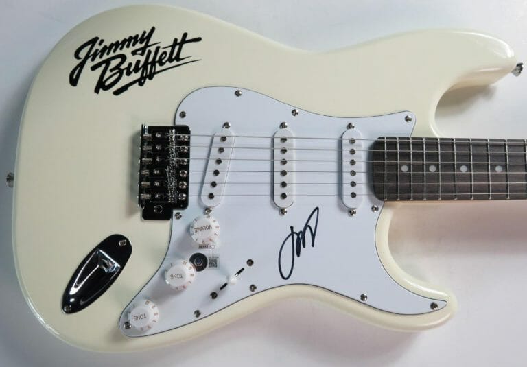 Jimmy Buffett Signature Guitar & Memorabilia for Sale | Autographia