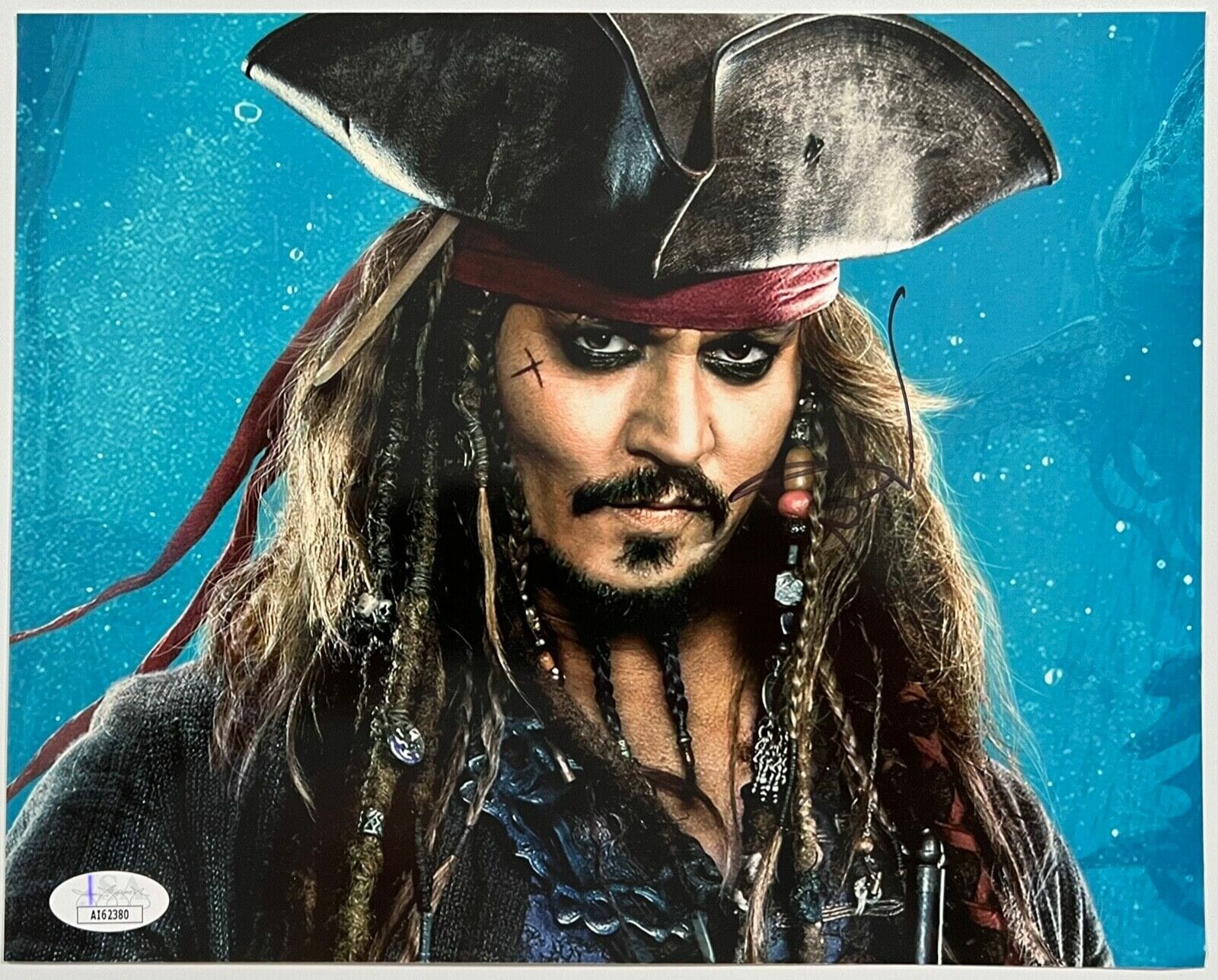 Johnny Depp JSA Signed Autograph 8 x 10 photo Pirates Of The Caribbean ...