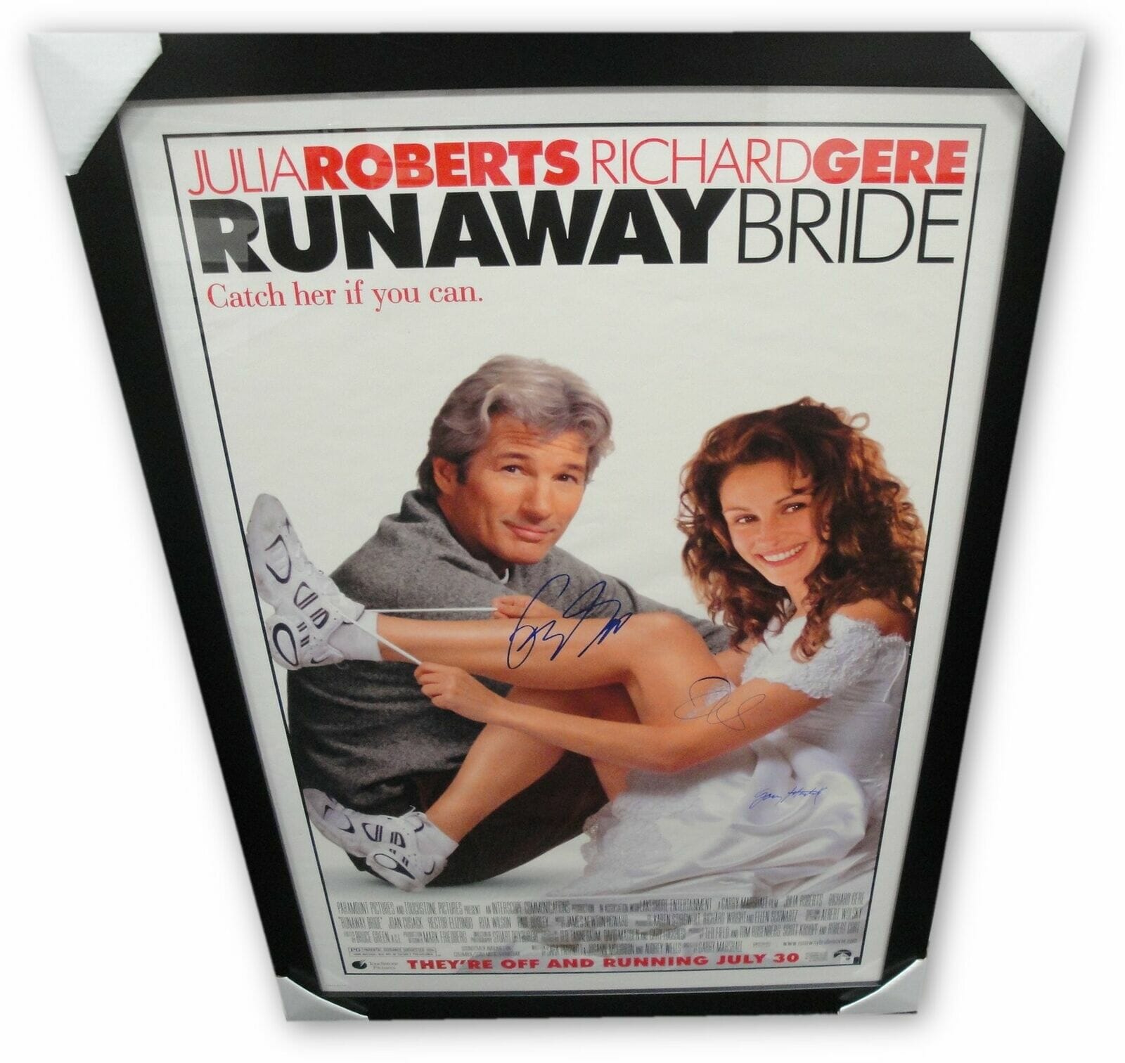 Julia Roberts Richard Gere Gary Marshall Signed Large Poster Runaway ...