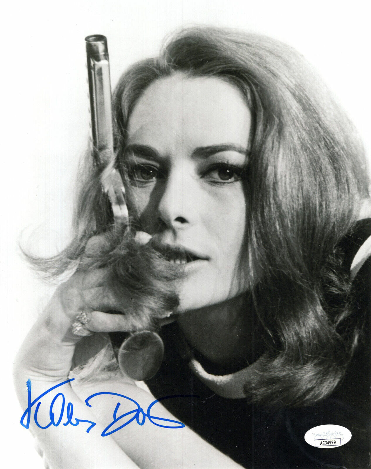 Karin Dor Hand Signed 8x10 Photo Sexy Bond Girl You Only Live Twice Jsa Opens In A New Window Or