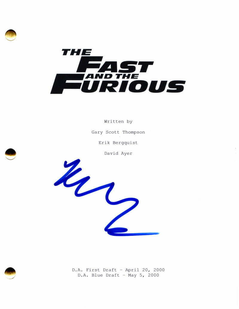 Michelle Rodriguez Signed Autograph The Fast and the Furious Full Movie ...